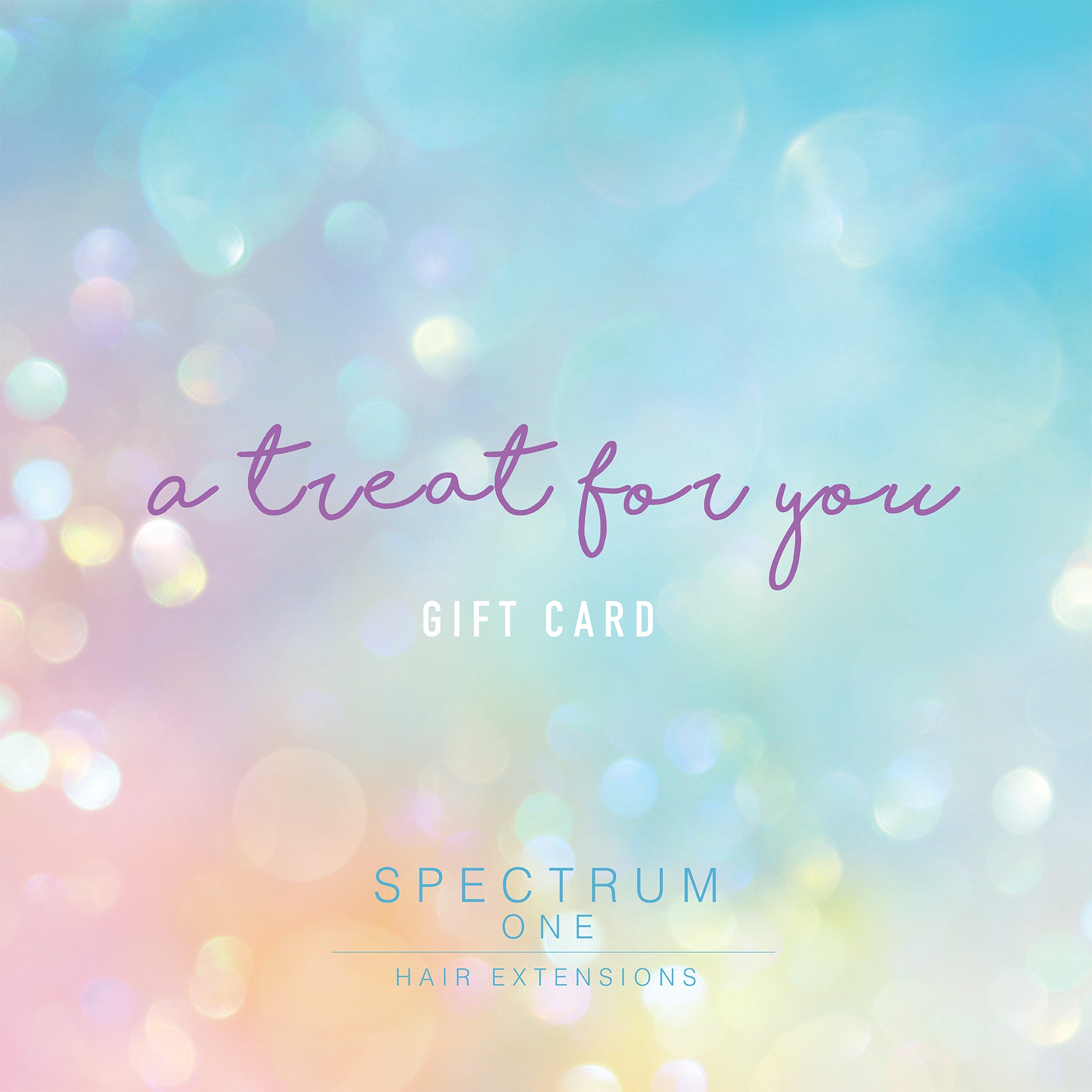 Spectrum One E-Gift Card - A Treat For You – Spectrum One Hair