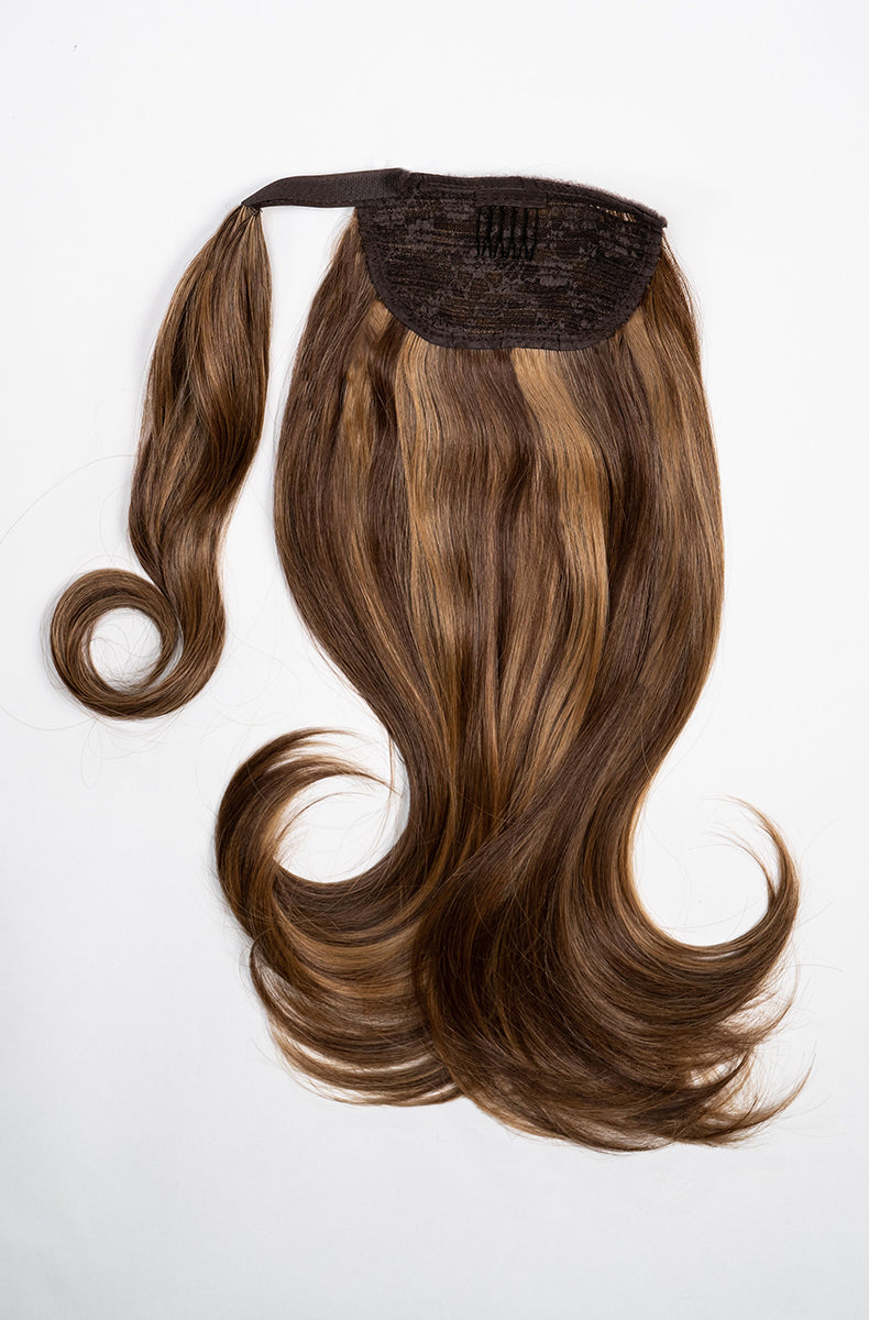 Power Pony Clip-In - 90's Bounce – Bronde – Spectrum One Hair