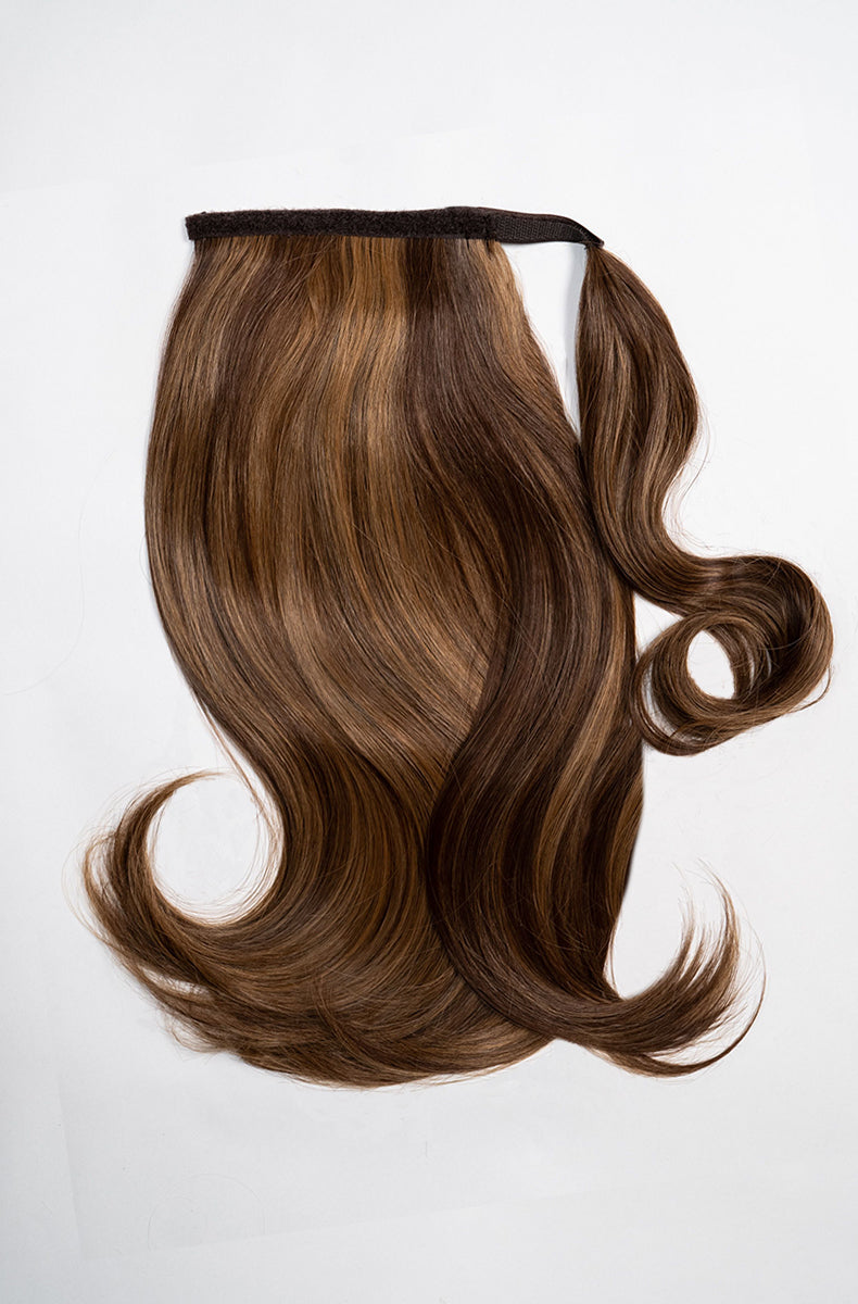 Power Pony Clip-In - 90's Bounce – Bronde – Spectrum One Hair