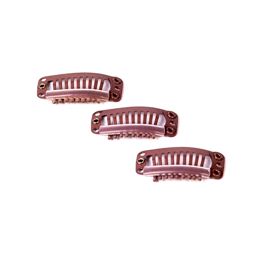 Brown Weft Clips – Spectrum One Hair