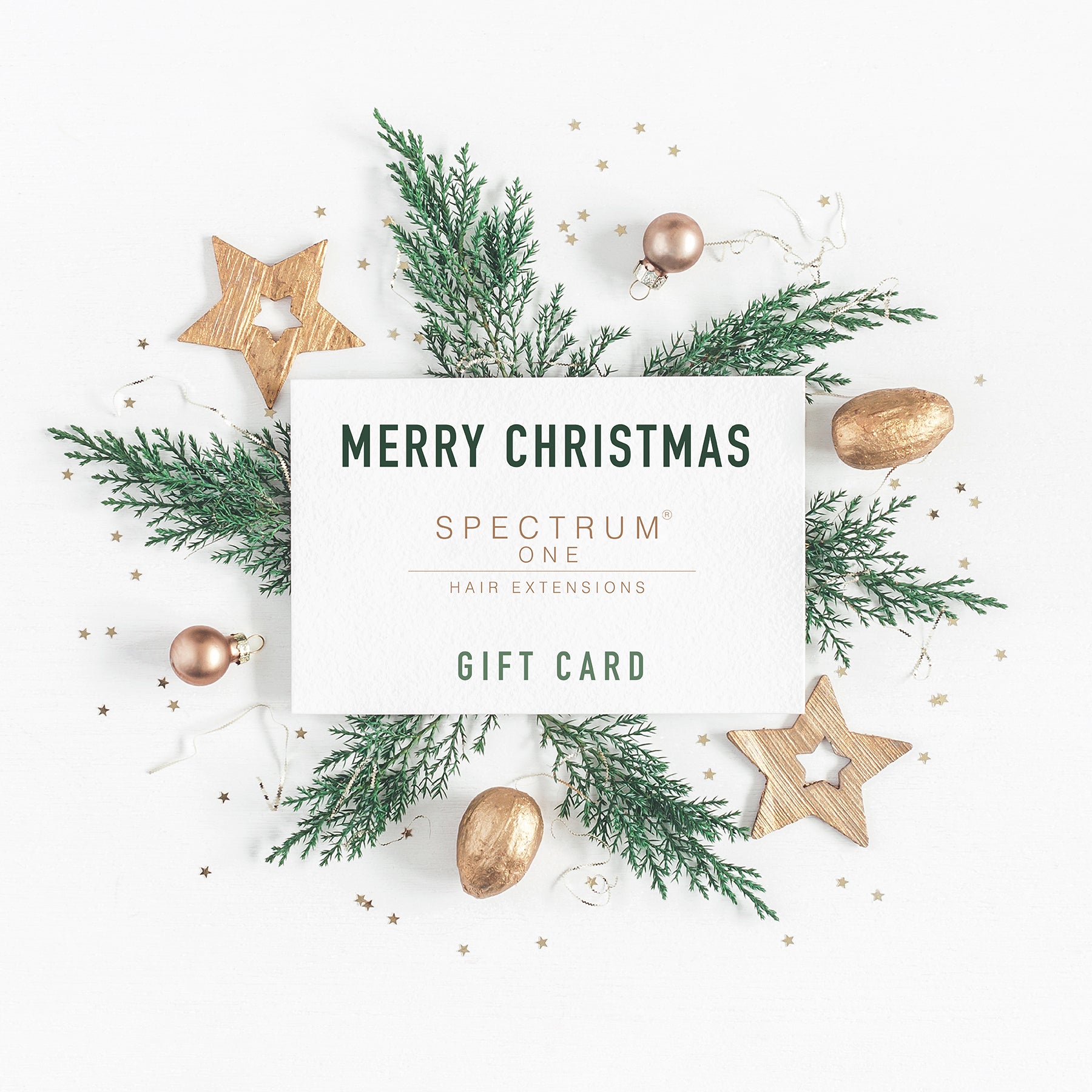 Spectrum One E-Gift Card - Merry Christmas – Spectrum One Hair