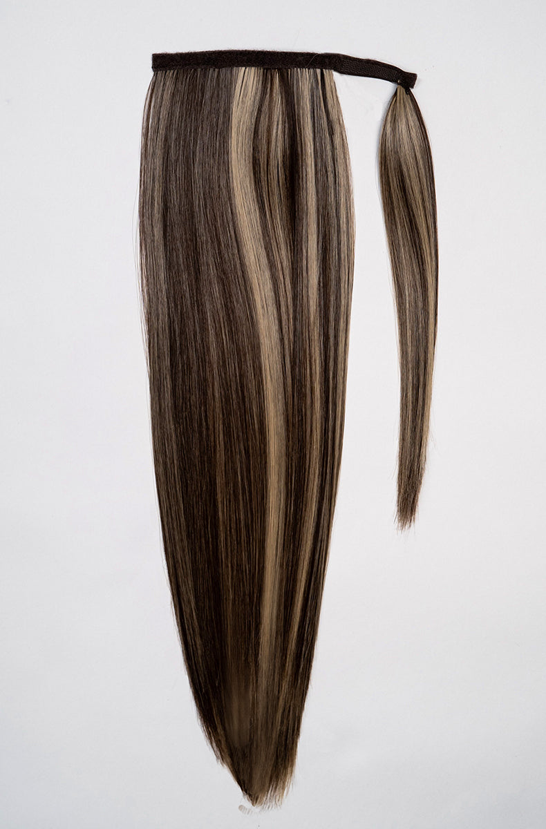Power Pony Clip-in - Straight – Teak – Spectrum One Hair